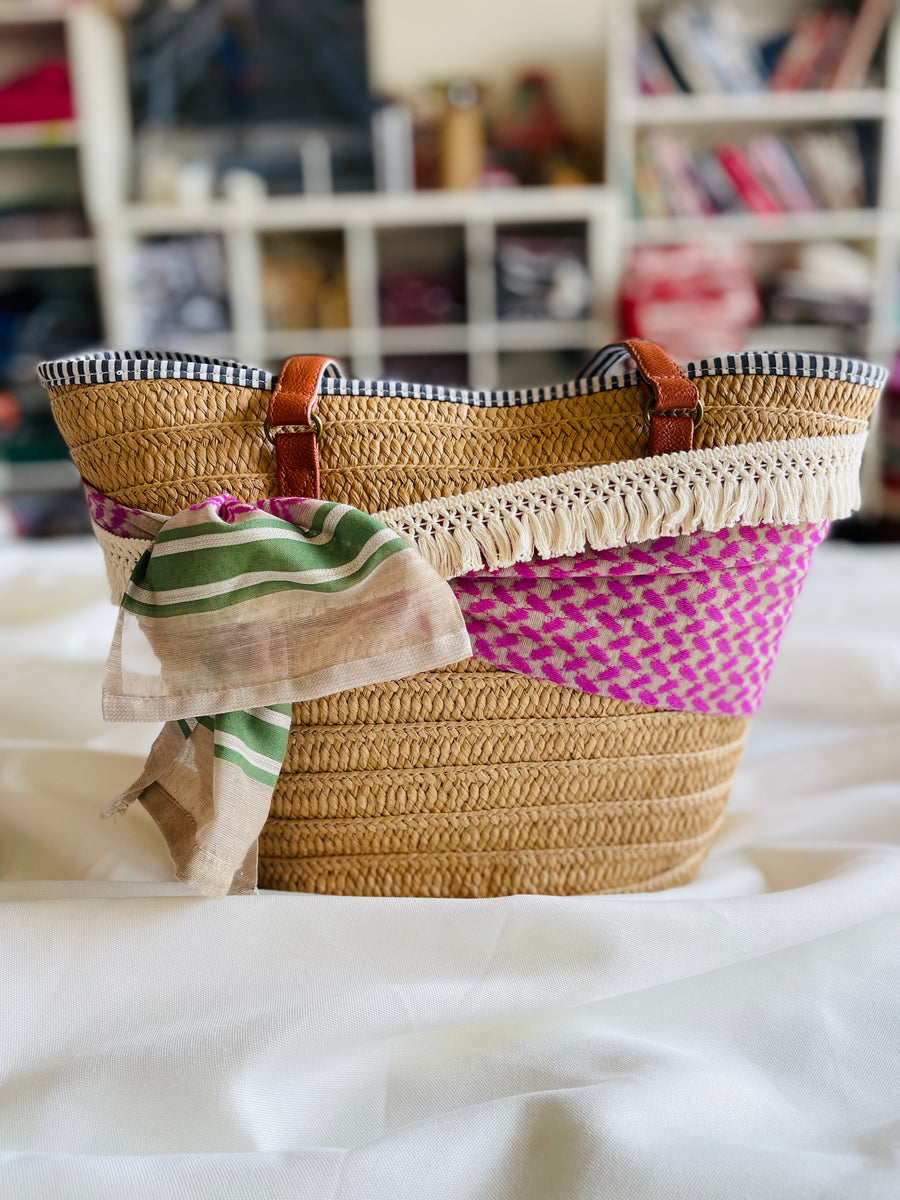 Sailor Kuffiyeh bag Pink – Bubbly Threads