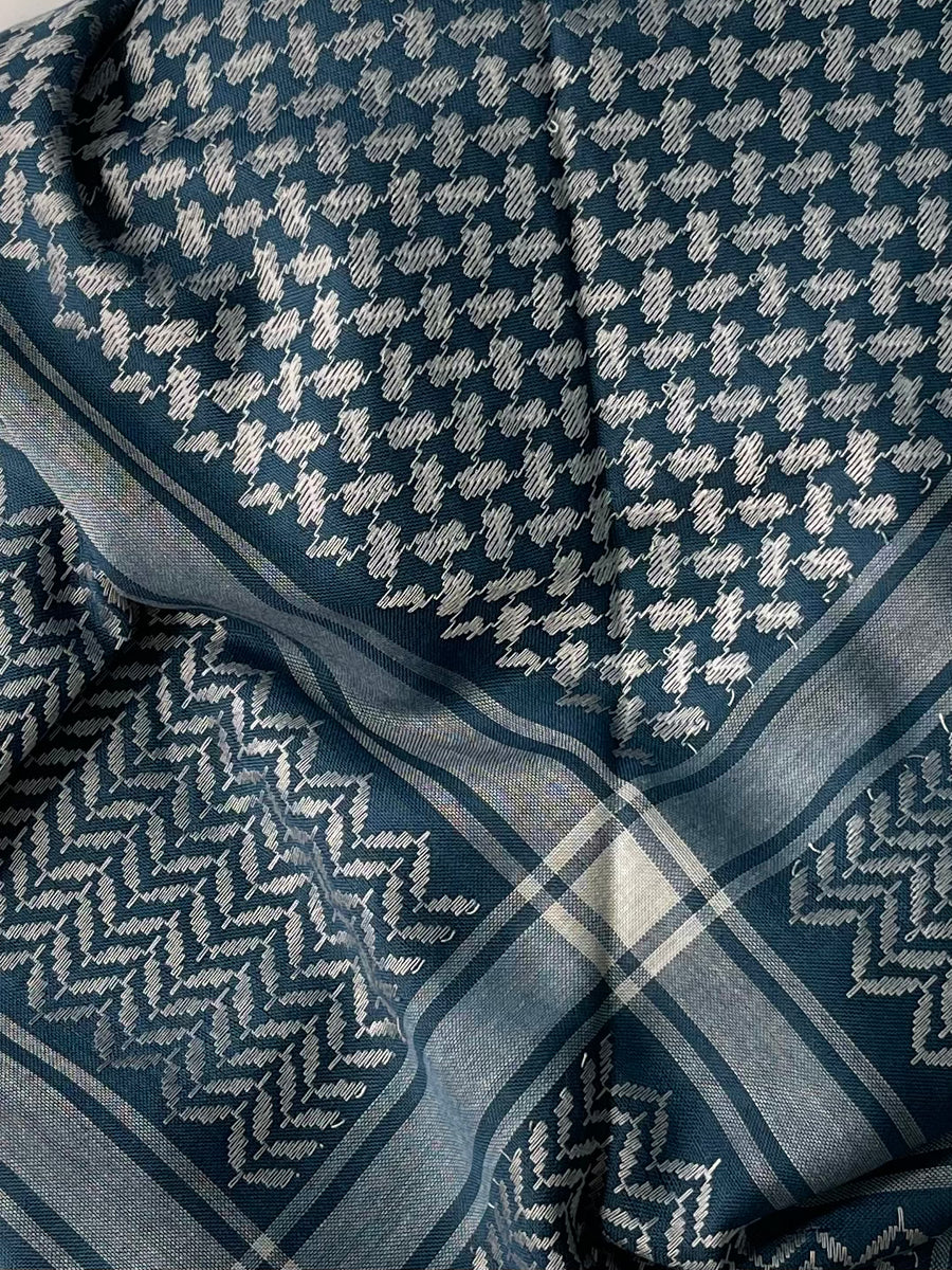 The Sling - Petrol Blue Silver – Bubbly Threads